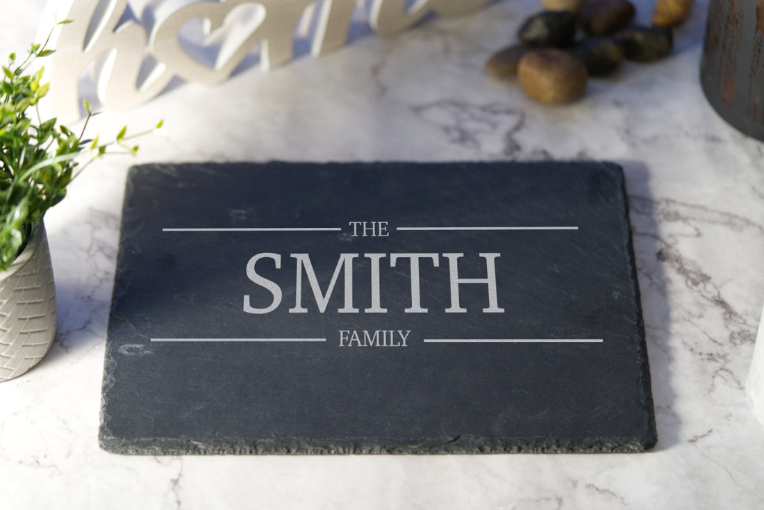 Personalised Slate Serving Tray – Magnitude Gifts